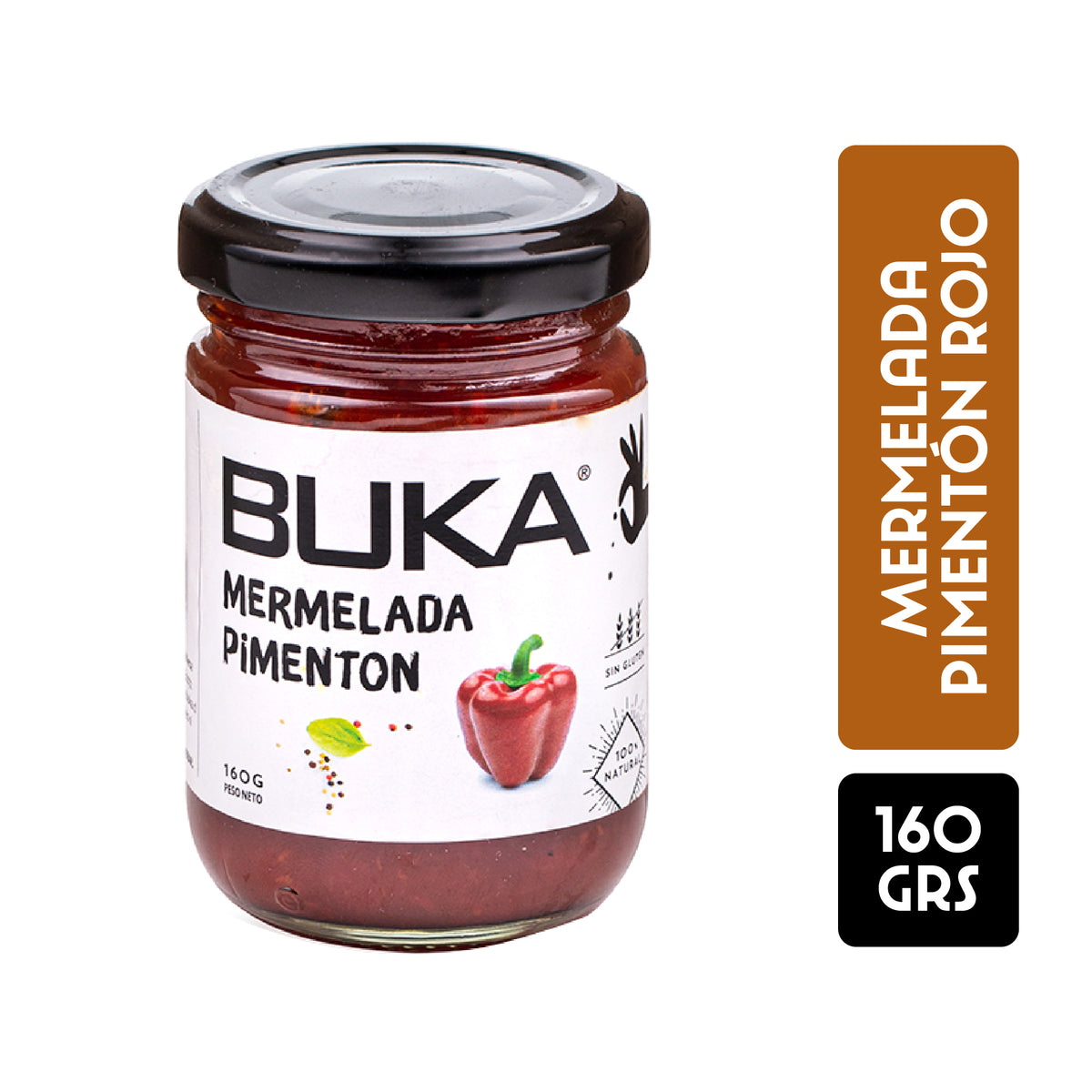 MERMELADA DE PIMENTÓN ROJO - Tienda Buka